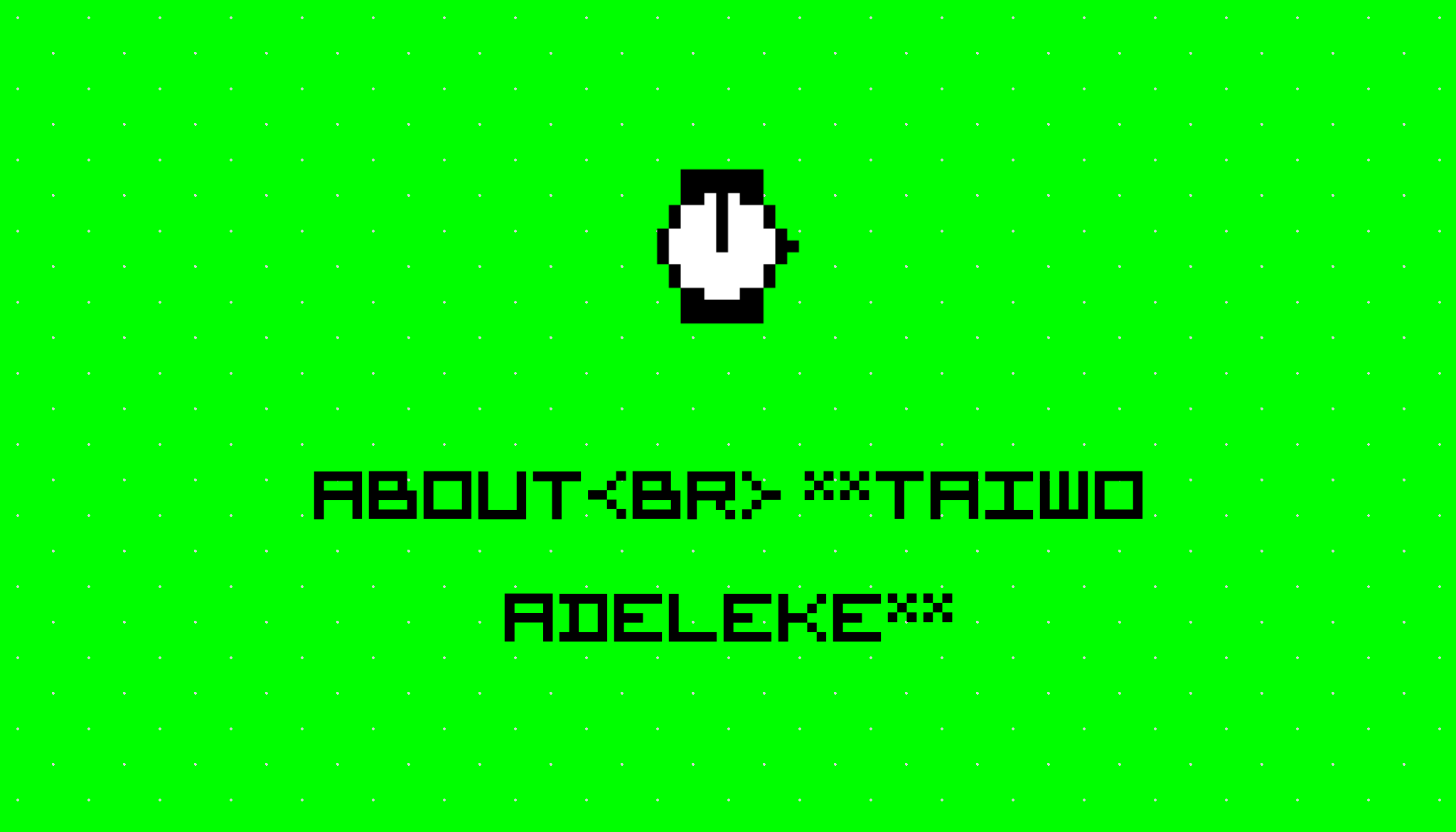 About Taiwo Adeleke on HackerNoon